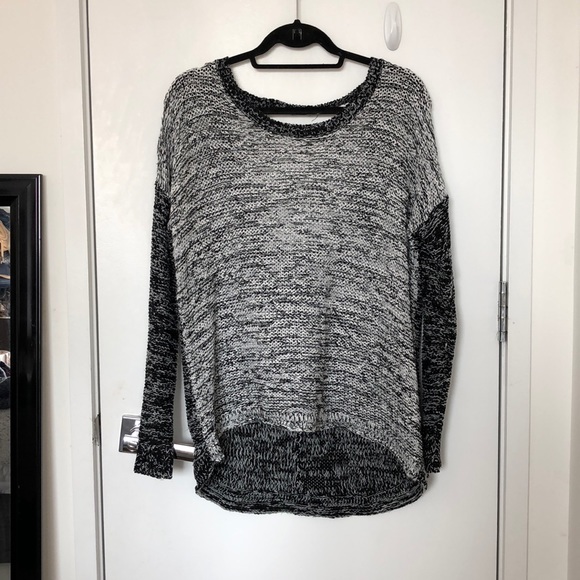 Milano | Sweaters | Low Back Grey Milano Sweater | Poshmark
